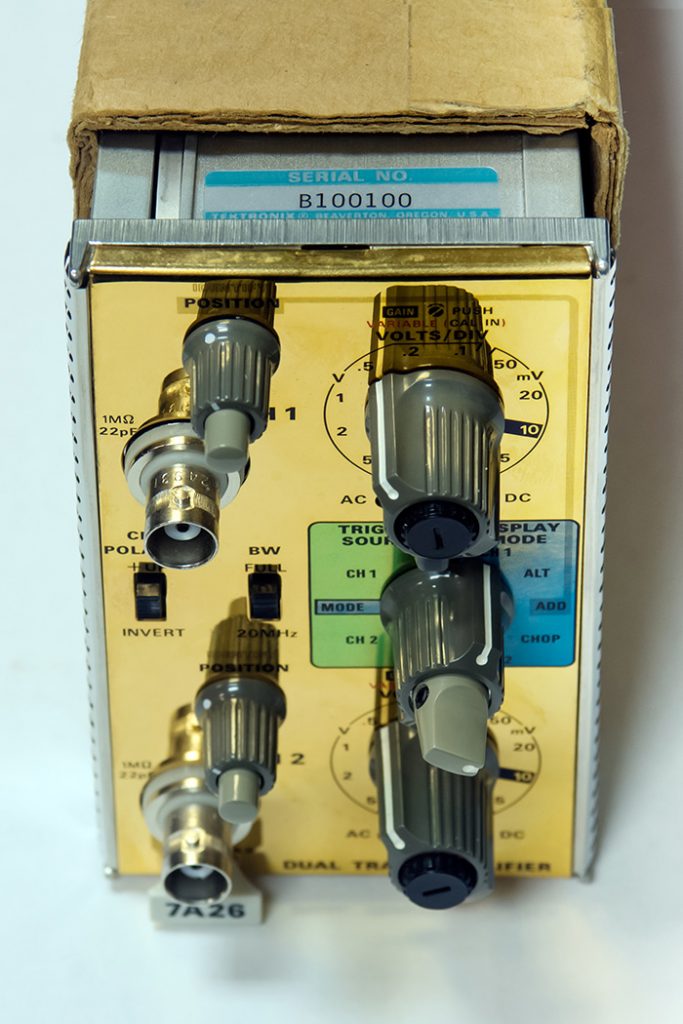 100,000th 7A26 Plug-In