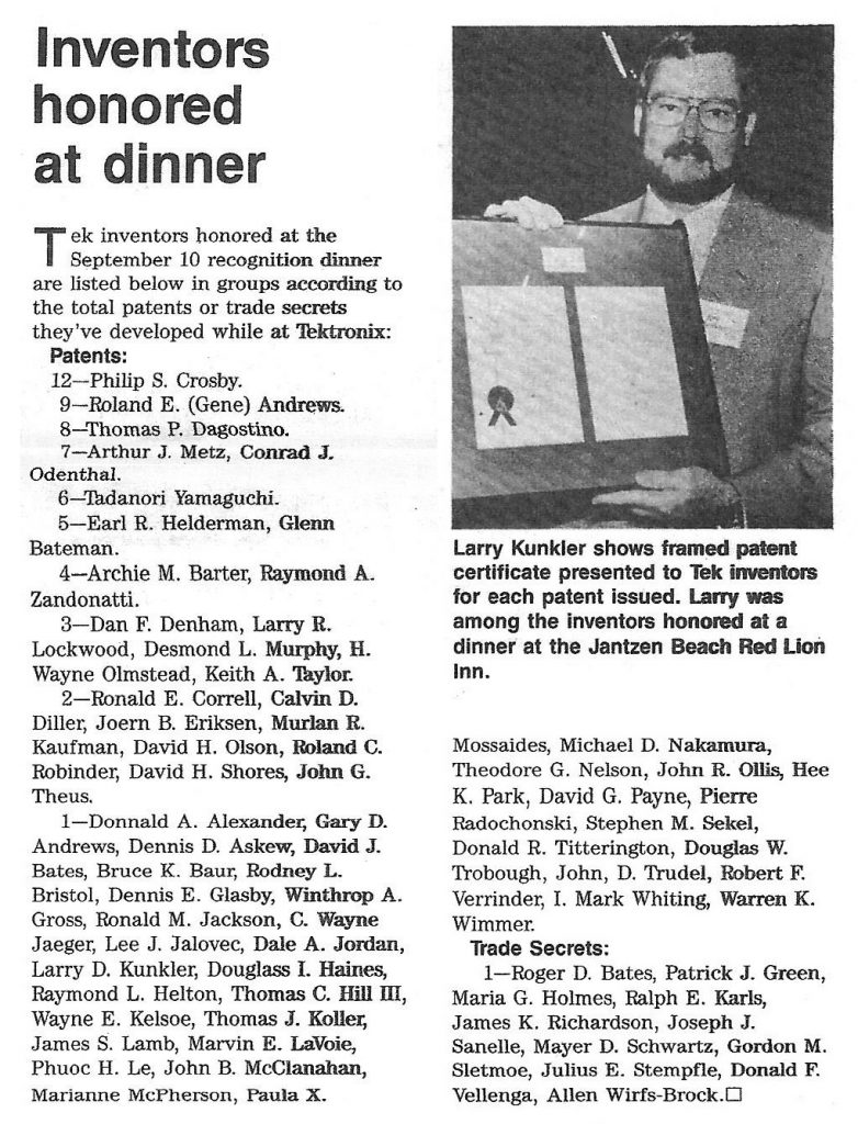 Engineering Groups, Awards, and Recognition