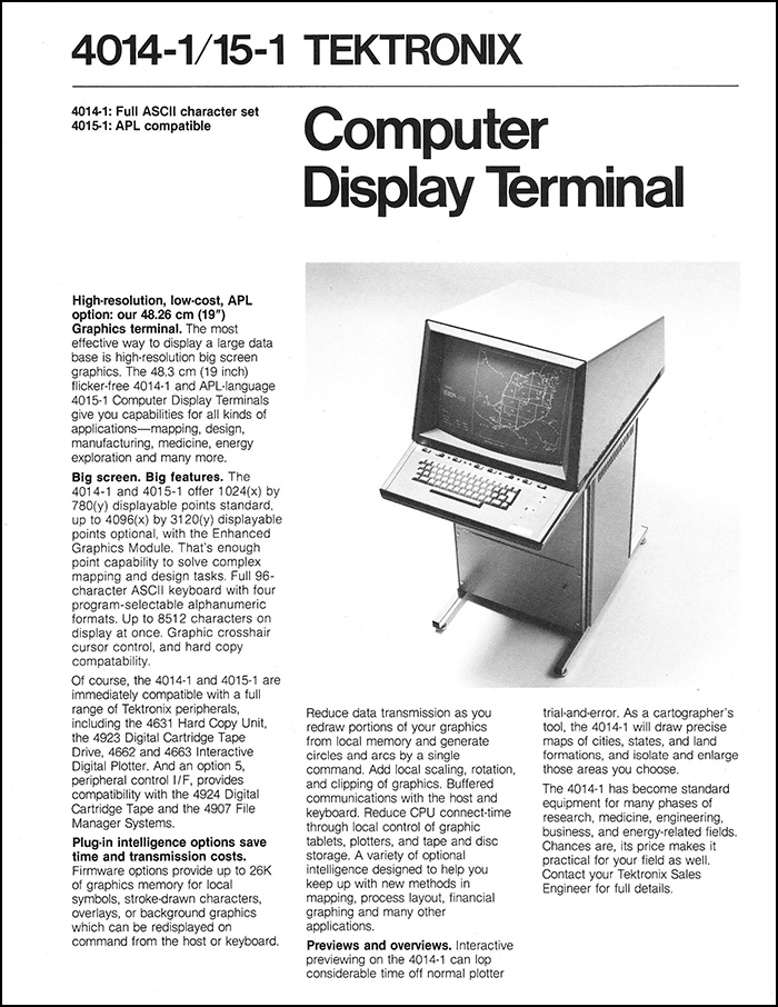 DVST Graphic Terminals