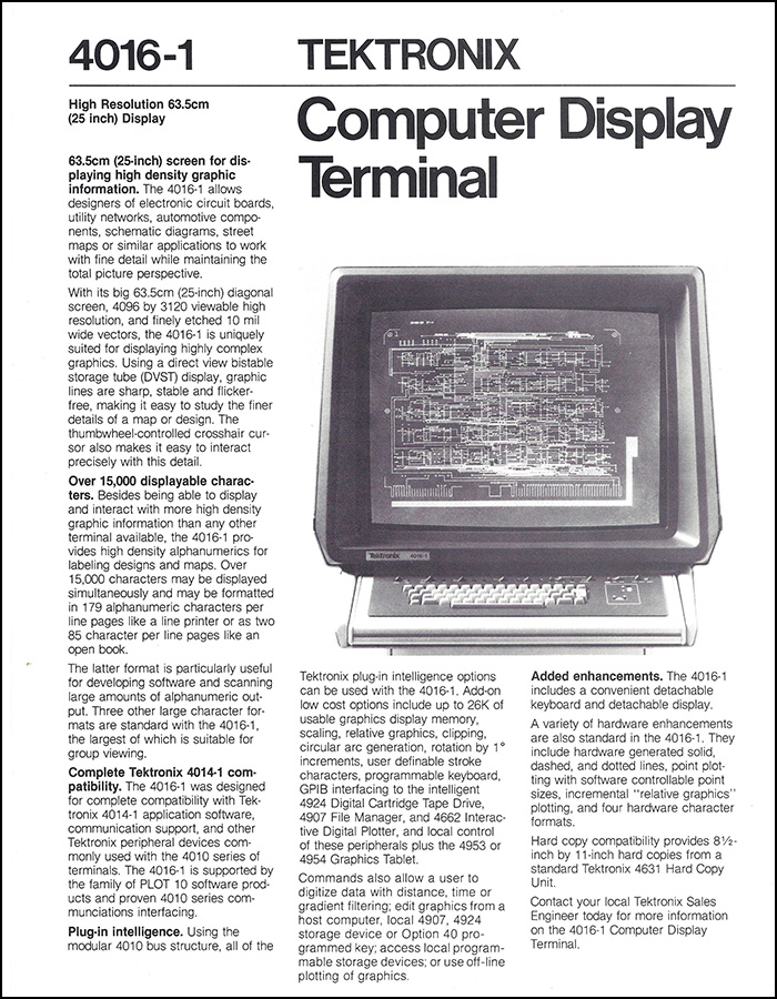 DVST Graphic Terminals
